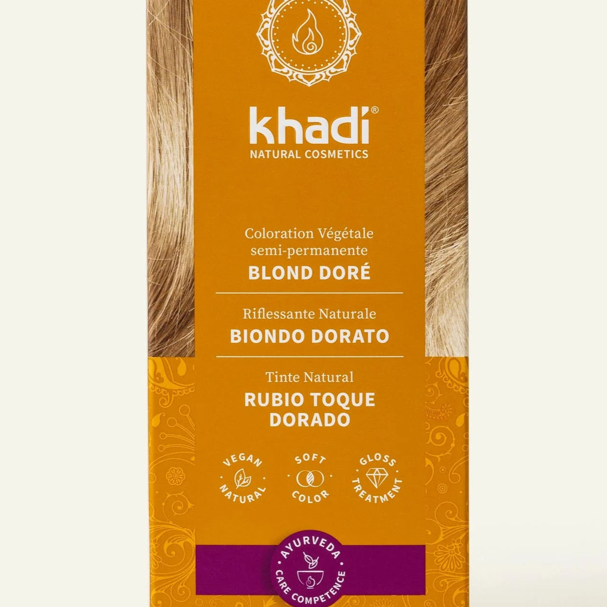Vegetable hair dye Golden Blonde – Altramoda